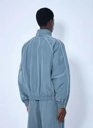 Balenciaga Zip-front Track Jacket - Gray