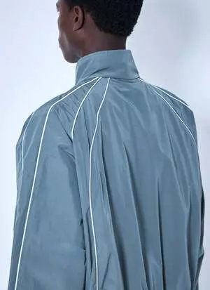 Balenciaga Zip-front Track Jacket - Gray