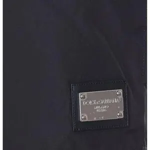 Dolce & Gabbana Plaque Logo Swimwear - Black