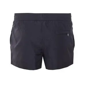 Dolce & Gabbana Plaque Logo Swimwear - Black
