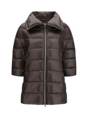 Herno Midi Down Jacket - Gray