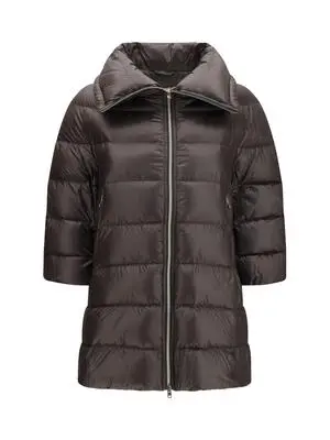Herno Midi Down Jacket - Gray