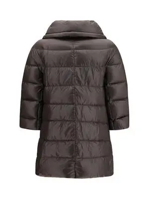 Herno Midi Down Jacket - Gray