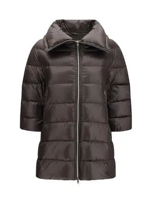 Herno Midi Down Jacket - Gray