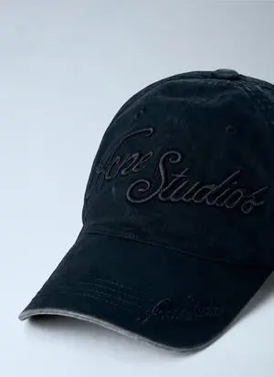 Acne Studios Embroidered Logo Baseball Cap