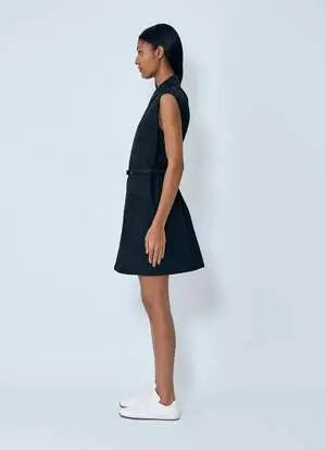 Prada Re-nylon Belted Mini Dress