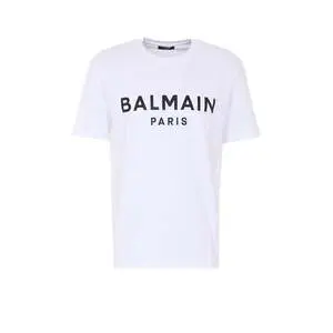 Balmain Print T-shirt - White