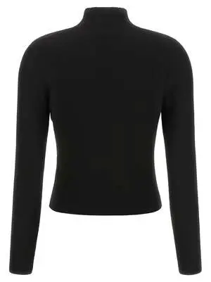 Alexander Wang Ribbed Sweater With Logo