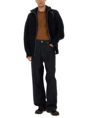 Dries Van Noten Zippered Wool Sweater