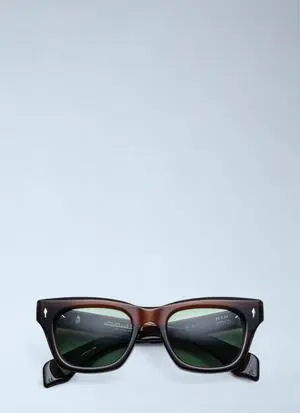 JACQUES MARIE MAGE Dealan 250 Collector's Edition Sunglasses - Brown