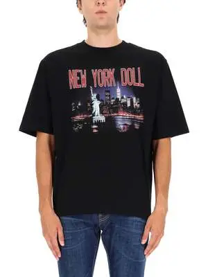 Dsquared2 X Vaquera Print T-shirt - Black