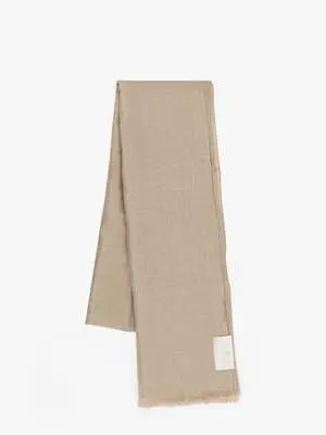 Brunello Cucinelli Linen Lurex Scarf - Multicolor
