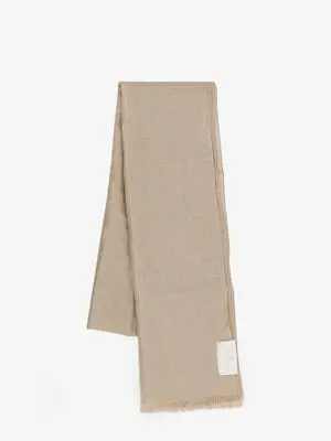 Brunello Cucinelli Linen Lurex Scarf - Multicolor