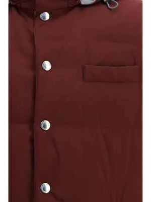 Brunello Cucinelli Sleeveless Hooded Gilet