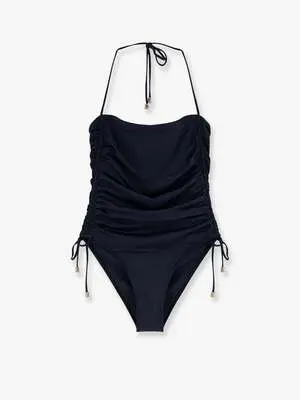 Gucci Stretch Jersey One-piece Swimsuit - Black