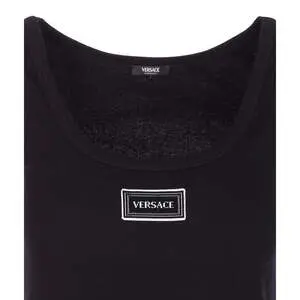 Versace 90's Vintage Logo Tank Top