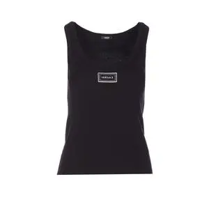 Versace 90's Vintage Logo Tank Top