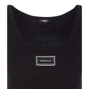 Versace 90's Vintage Logo Tank Top