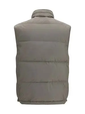 Brunello Cucinelli Sleeveless Padded Gilet - Gray