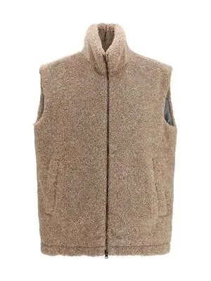 Herno Sleeveless Vest - Cream