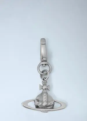 VIVIENNE WESTWOOD Orb Charm Keyring - Silver