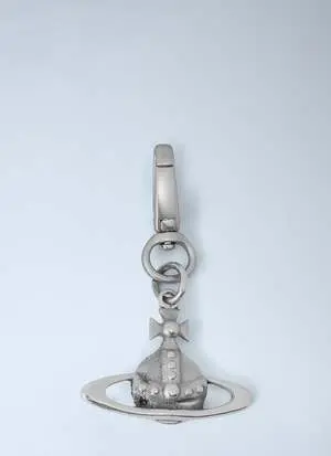 VIVIENNE WESTWOOD Orb Charm Keyring - Silver