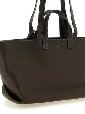 A.p.c. Large Shopping Bag - Brown