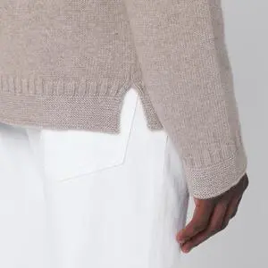 Loro Piana Cashmere Turtleneck Sweater - Gray