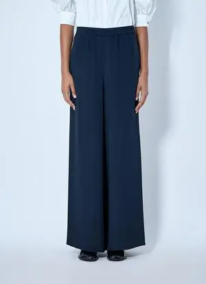 Max Mara Wide-leg Silk Trousers