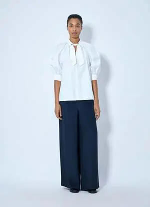 Max Mara Wide-leg Silk Trousers