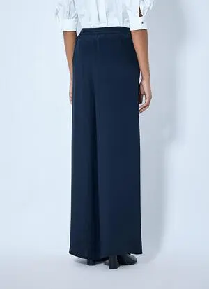 Max Mara Wide-leg Silk Trousers