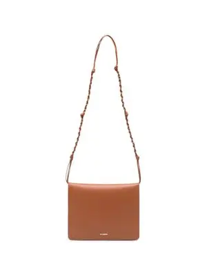 JIL SANDER Tangle Medium Leather Crossbody Bag - Multicolor