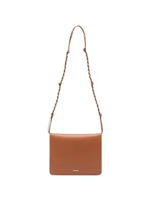 JIL SANDER Tangle Medium Leather Crossbody Bag - Multicolor