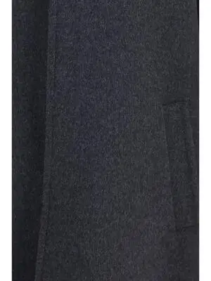 Valentino Garavani Wool Overcoat - Gray