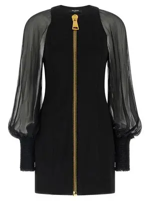 Balmain Xl Zip Dress