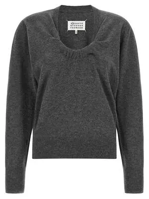 Mm6 Maison Margiela Long Sleeve Sweaters For Women