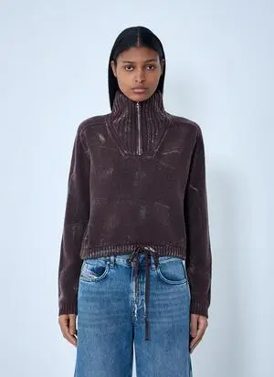 DIESEL® M-marcellette Sweater - Brown