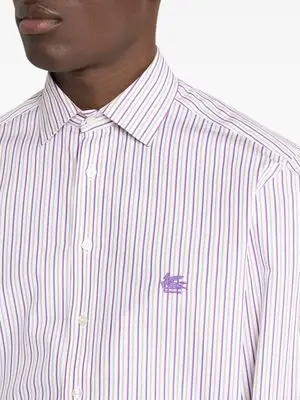 Etro Striped Cotton Shirt