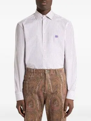 Etro Striped Cotton Shirt