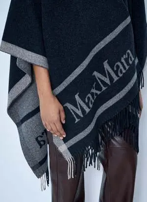 Max Mara Fringed Wool Wrap