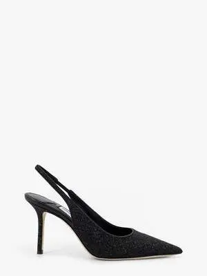 JIMMY CHOO Glitter Pumps - Black