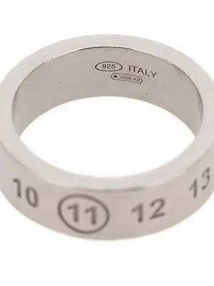 MAISON MARGIELA Numeric' Ring - Silver