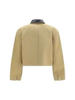 Balenciaga Heavy Cotton Cropped Jacket