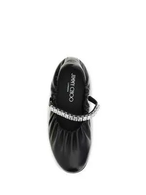 JIMMY CHOO Jade Ballerinas - Black