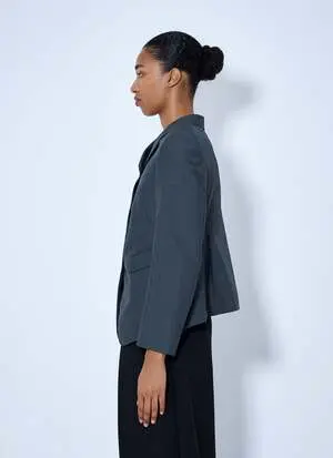 JIL SANDER Single-breasted Blazer - Gray