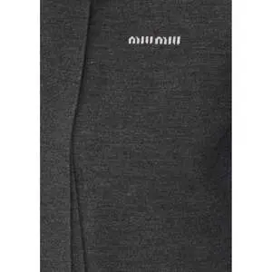 Miu Miu Logo Cardigan
