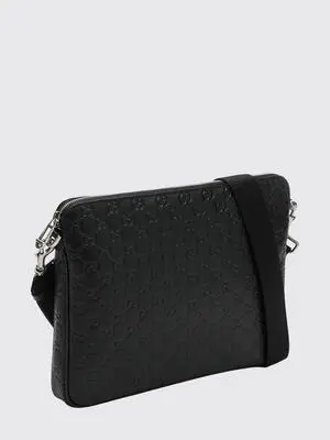 Gucci Gg Shoulder Bag In Leather