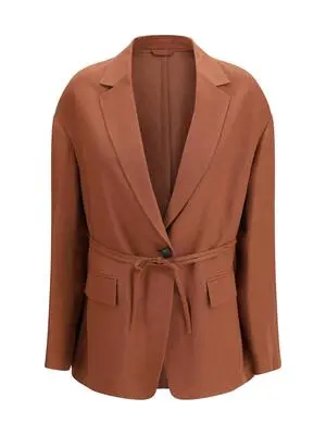Brunello Cucinelli Belted Blazers For Women