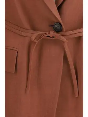 Brunello Cucinelli Monili-embellished Blazer - Red