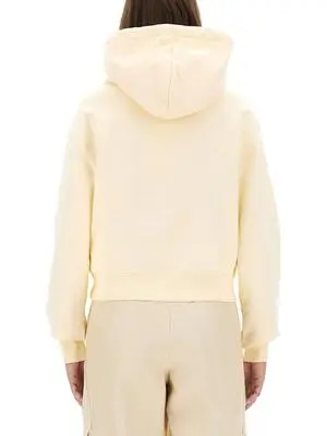 Jacquemus The Grosgrain Hoodie - Cream